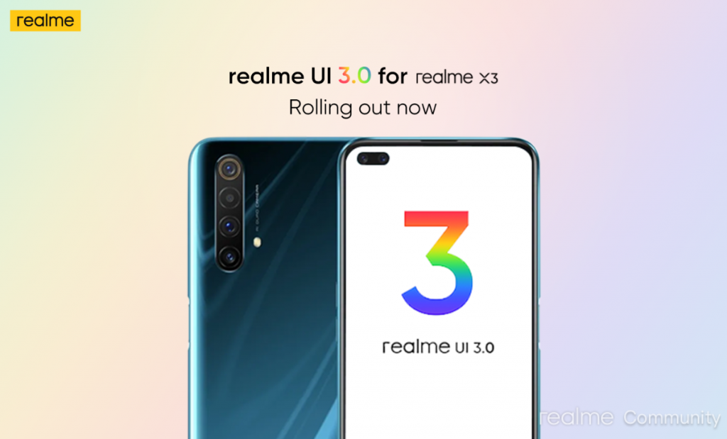 Realme X3, X3 SuperZoom receive stable Realme UI 3.0 based on Android ...
