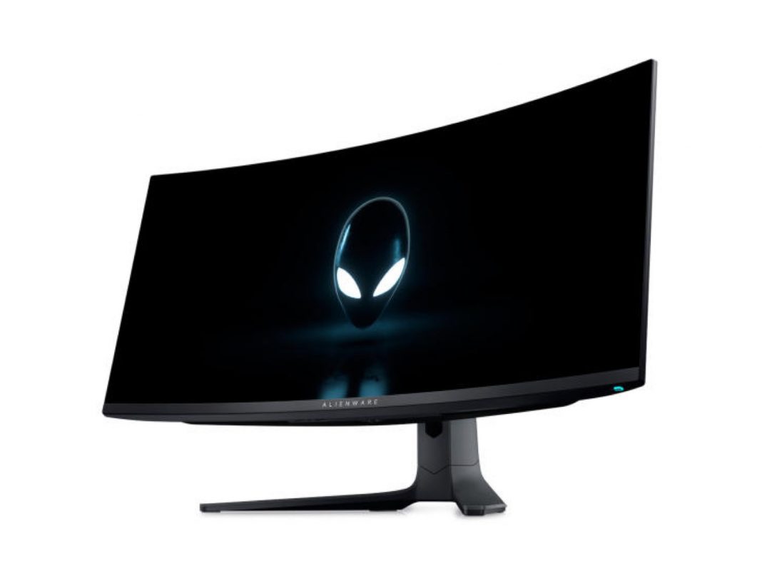 Alienware 34-inch curved QD OLED monitor with 165Hz refresh rate & TKL ...