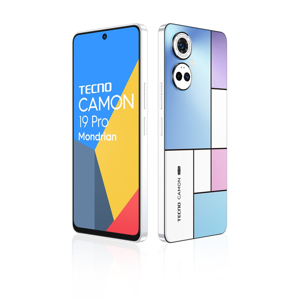 Tecno Camon 19 Pro Mondrian Edition available for pre-order starting today in India - Gizmochina