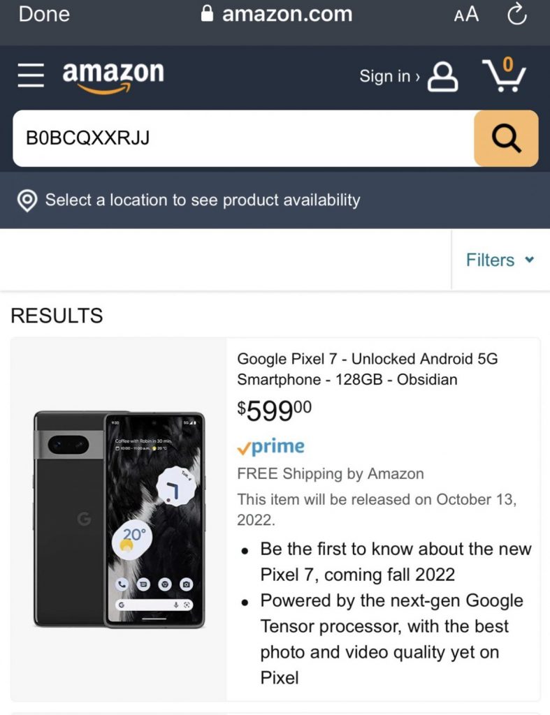 Google Pixel 7 Pro officially teased, Pixel 7 appears on Amazon with ...