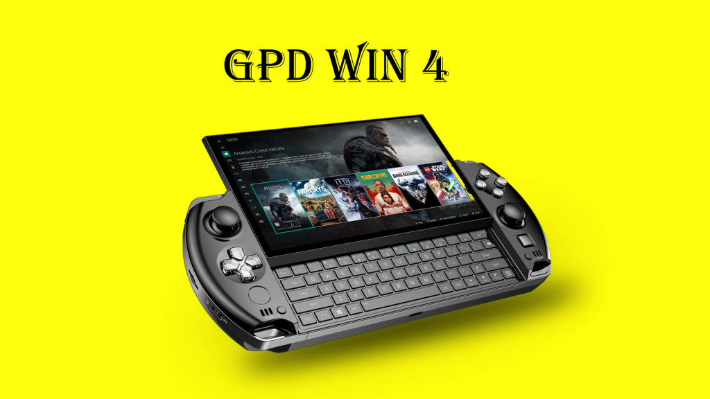 GPD Win 4 Windows Gaming Handheld Announced with Ryzen 7 6800U, 2 TB ...