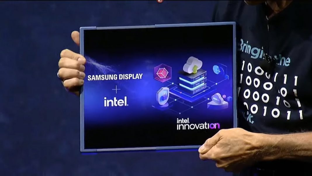 Samsung Showcases A Slidable Pc Display With A 17 Rollable Oled Screen