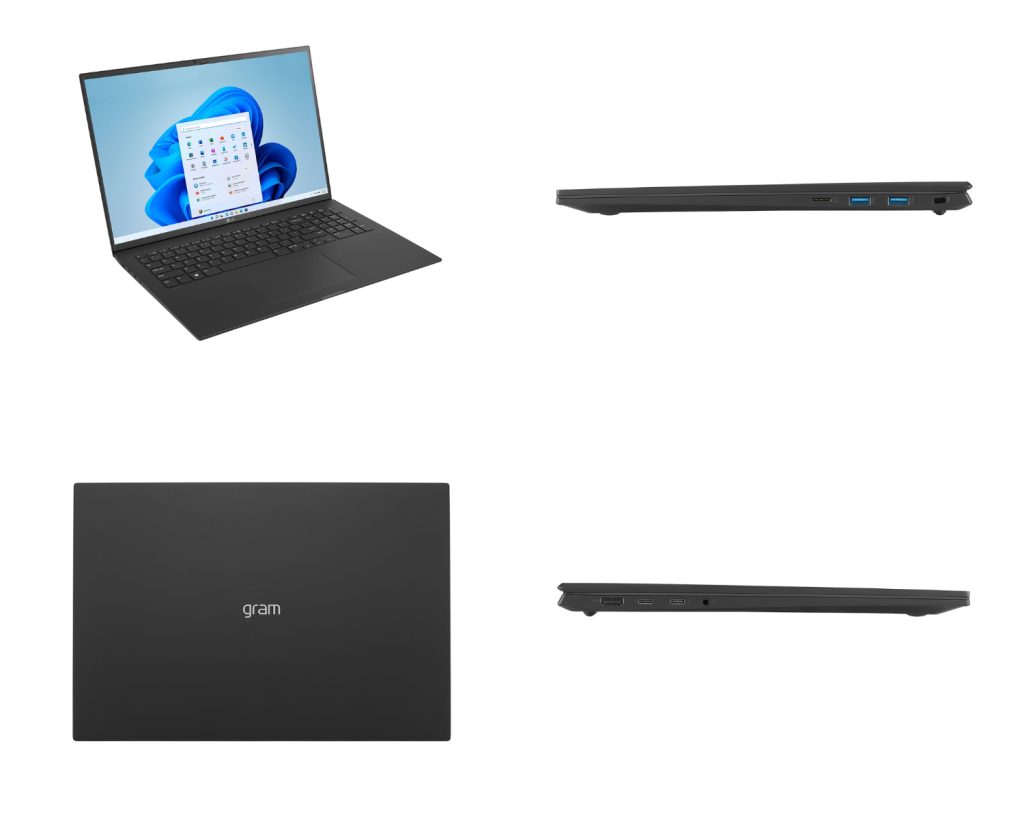 LG Ultra PC 17″ and 16″ with 16:10 aspect ratio, 12th-generation Intel ...