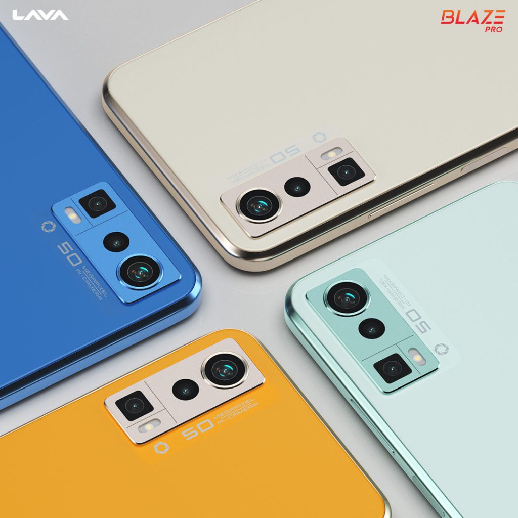 Lava Blaze Pro with side-mounted fingerprint scanner teased to launch ...