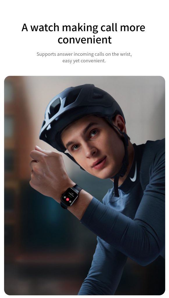 Mibro T1 smartwatch with Bluetooth calling and 7 days battery life ...