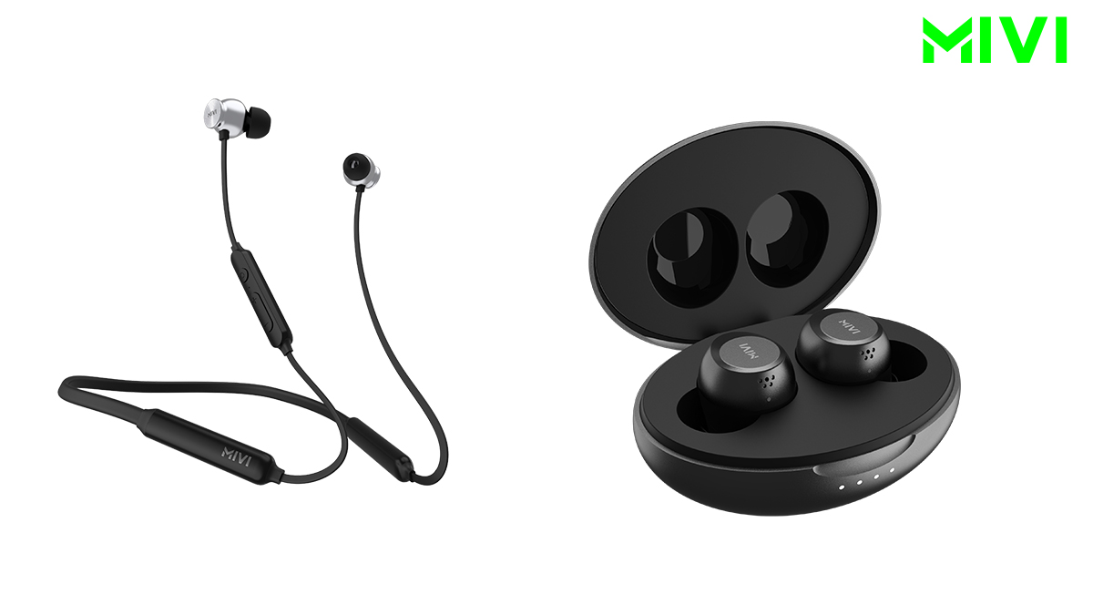 Mivi DuoPods M30 TWS earbuds, Collar Flash Pro neckband earphone ...