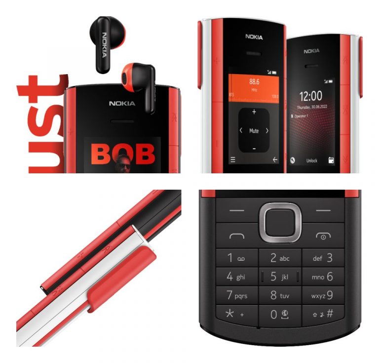 Nokia 5710 XpressAudio with in-built wireless earbuds, 4G VoLTE ...