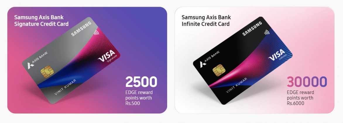 Samsung Axis Bank Credit Card launched in India with 10% cashback on ...