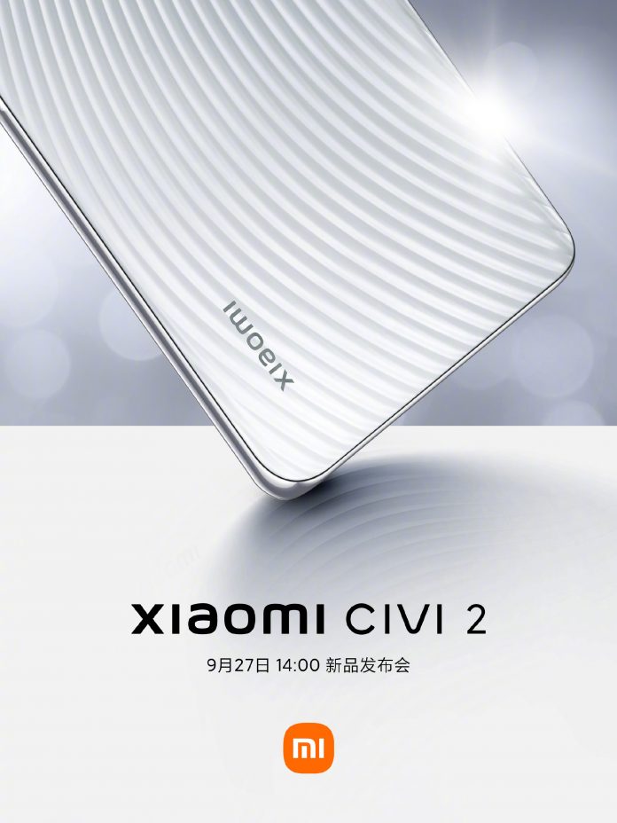 Xiaomi CIVI 2 launch date revealed, here’s what to expect - Gizmochina