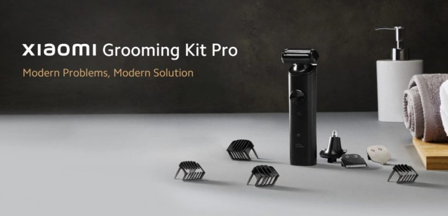 Xiaomi Grooming Kit Pro with compact design, multiple grooming heads ...