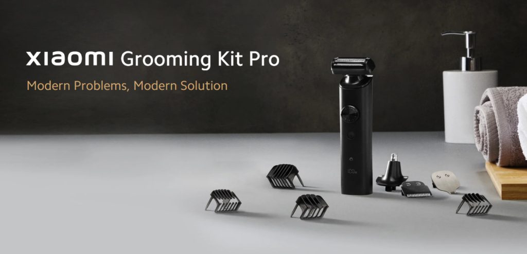 Xiaomi Grooming Kit Pro with compact design, multiple grooming heads ...