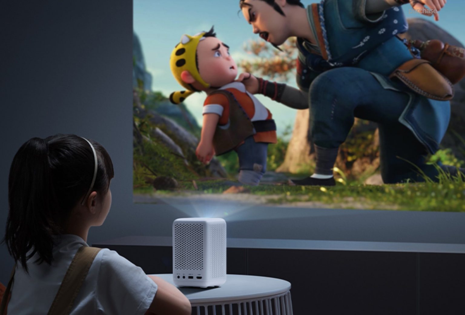 Xiaomi Projector Mini with NFC support, auto-focus, one-touch screen ...