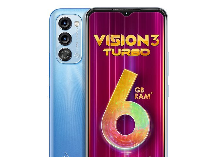 itel Vision 3 Turbo launched in India for Rs 7,699, with up to 6GB RAM ...