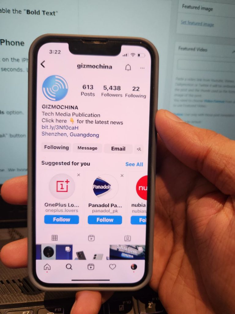 How to change iPhone Font and Font Size - Gizmochina