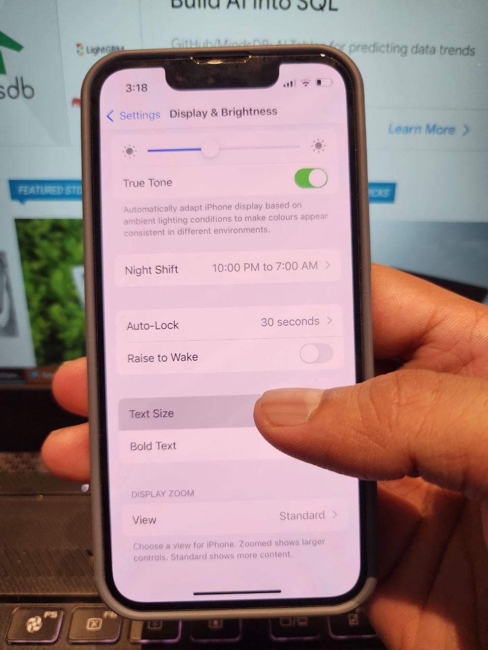 How to change iPhone Font and Font Size - Gizmochina