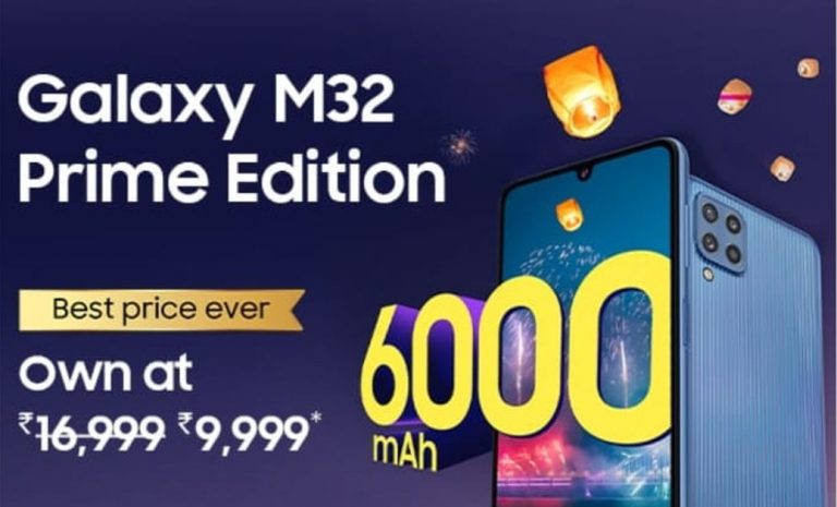 Samsung Galaxy M32 Prime Edition listed on Amazon, available for as low as Rs 9,999 (~$121 ...