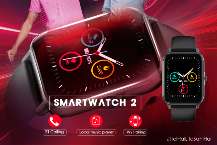 itel Smartwatch 1GS & Smartwatch 2 launched in India, with Bluetooth ...