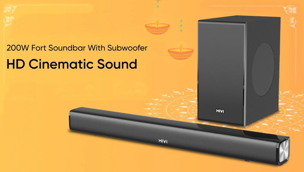 Mivi Fort S200 'Made in India' soundbar with 200W output launched in India - Gizmochina
