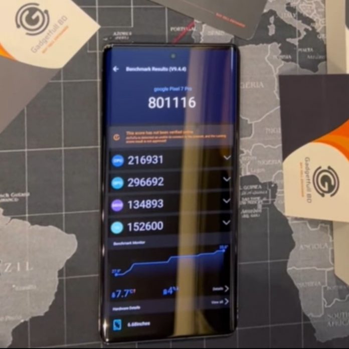 Google Pixel 7 Pro AnTuTu benchmark surfaces ahead of today's launch ...