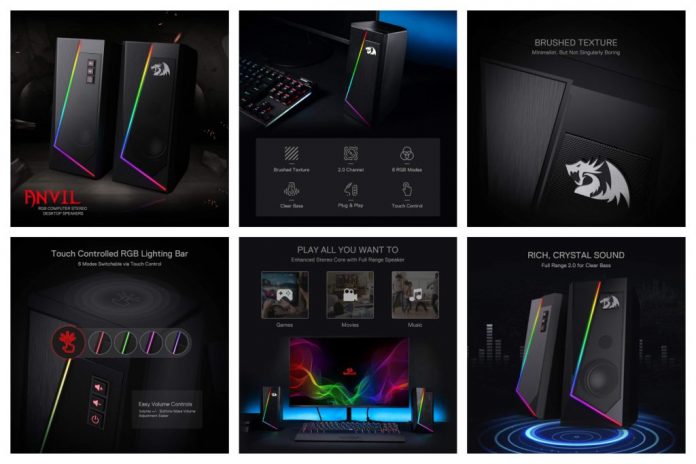 Redragon launches Adiemus GS560, Anvil GS520 and Waltz GS510 RGB gaming speakers in India ...