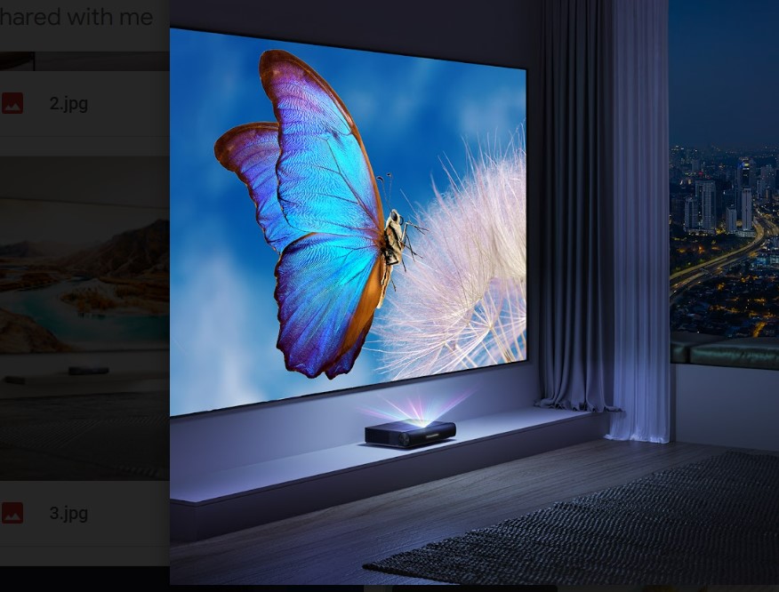 Paris Rhône 4K UHD Ultra Short Throw Laser Projector is now available ...