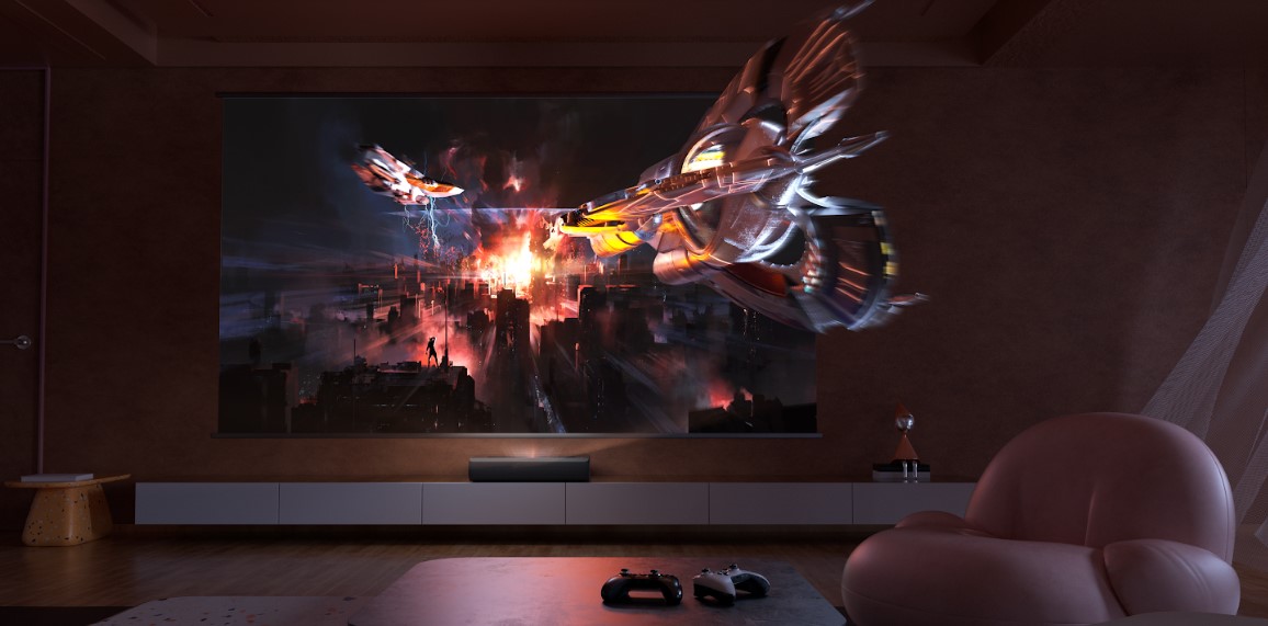 Paris Rhône 4K UHD Ultra Short Throw Laser Projector is now available ...