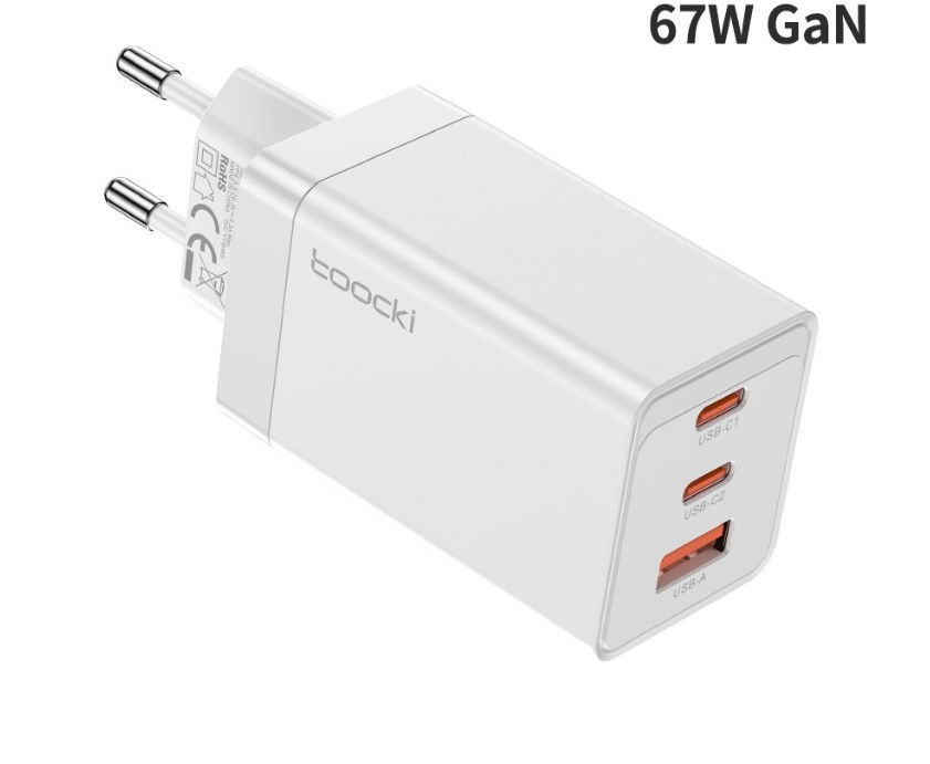 Get Toocki 67W GaN Travel Charger for a discounted price of $13 (Coupon ...