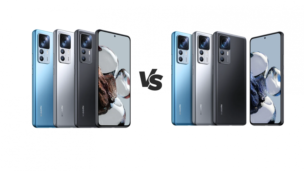 Xiaomi 12T vs Xiaomi 12T Pro - Specs Comparison - Gizmochina