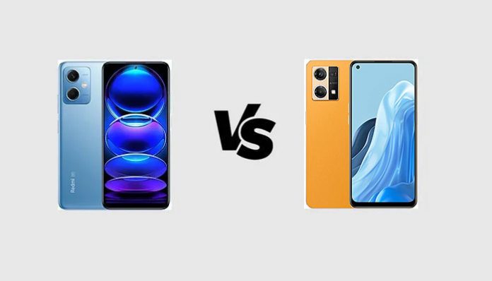 Redmi Note 12 vs OPPO F21 Pro: Specs Comparison