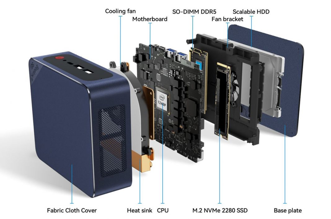 Beelink SEi12 Pro mini PC With Intel Core i7-1260P Processor unveiled ...