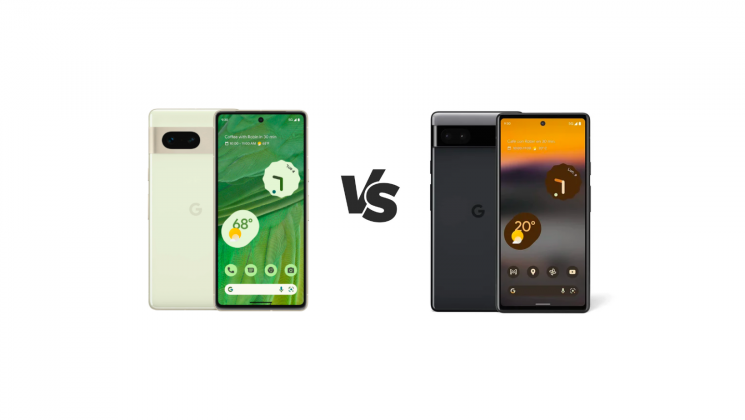 Google Pixel 7 vs Pixel 6a - Specs Comparison - Gizmochina