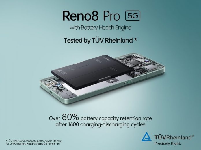 Oppo Reno 8 Pro TUV Certified for Battery Efficiency, Promises Flawless ...