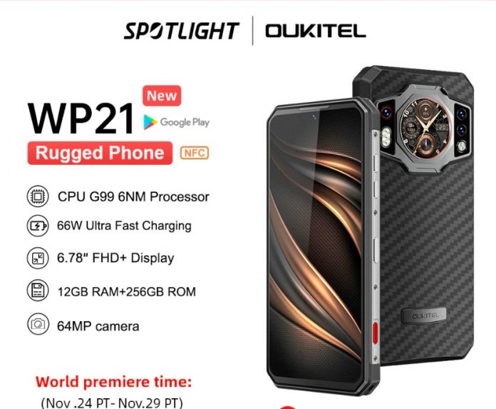 Super Deal: Get the OUKITEL WP21 Dual Display Rugged Smartphone for ...