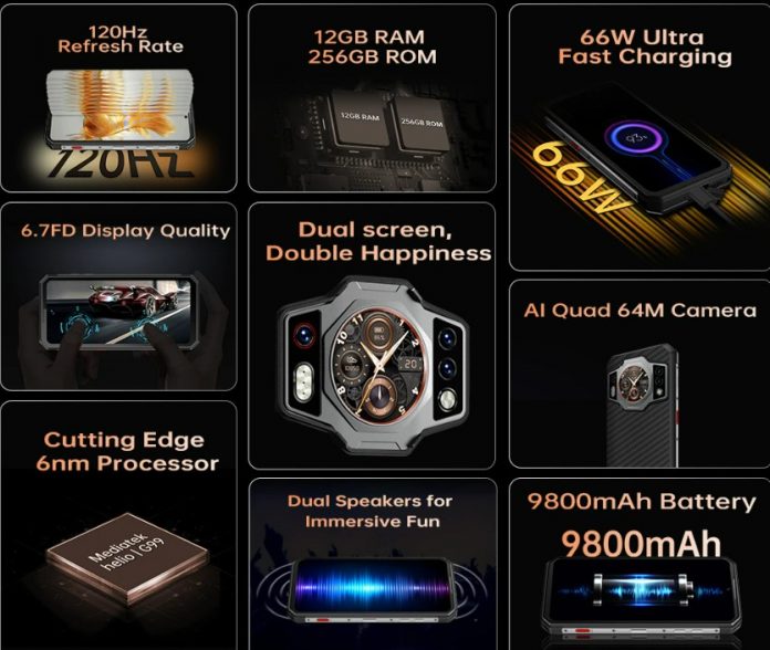 Super Deal: Get the OUKITEL WP21 Dual Display Rugged Smartphone for ...