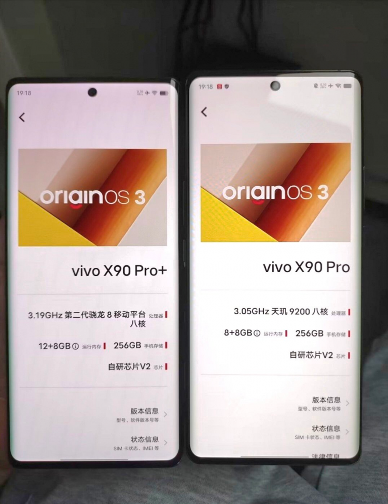 Vivo X90 Pro, X90 Pro+ Real-Life Images with Key Specifications Emerge ...