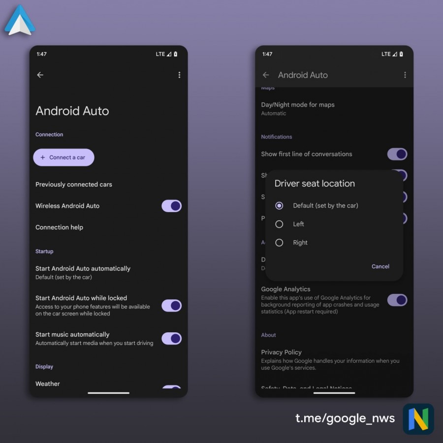 Android Auto Mobile App Finally Gets a Material You Makeover - Gizmochina