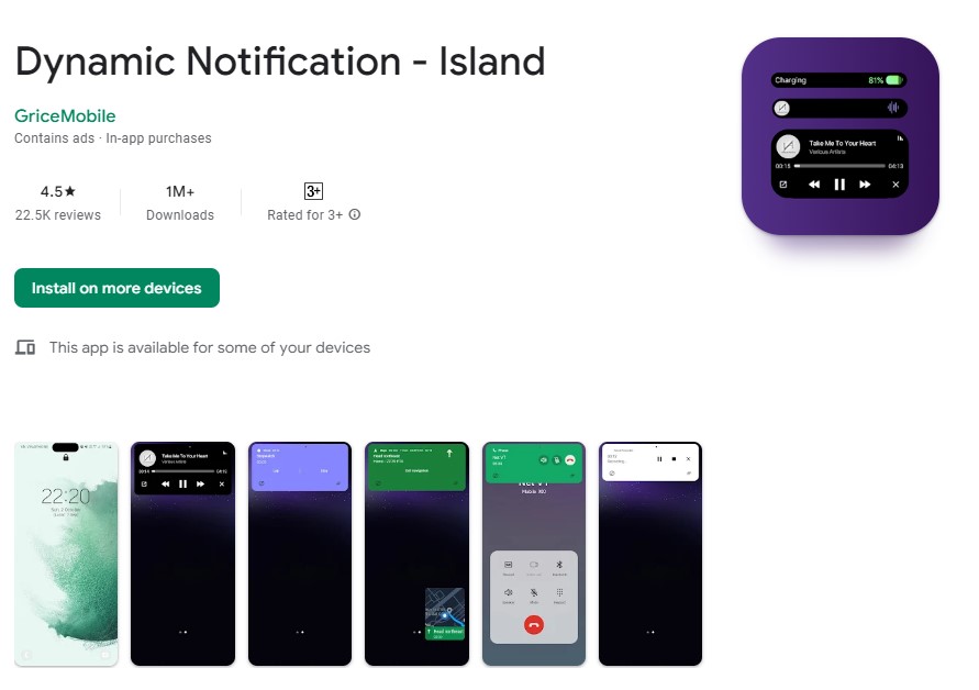 Here's how to get iPhone 14 Pro's Dynamic Island on Android Smartphones ...
