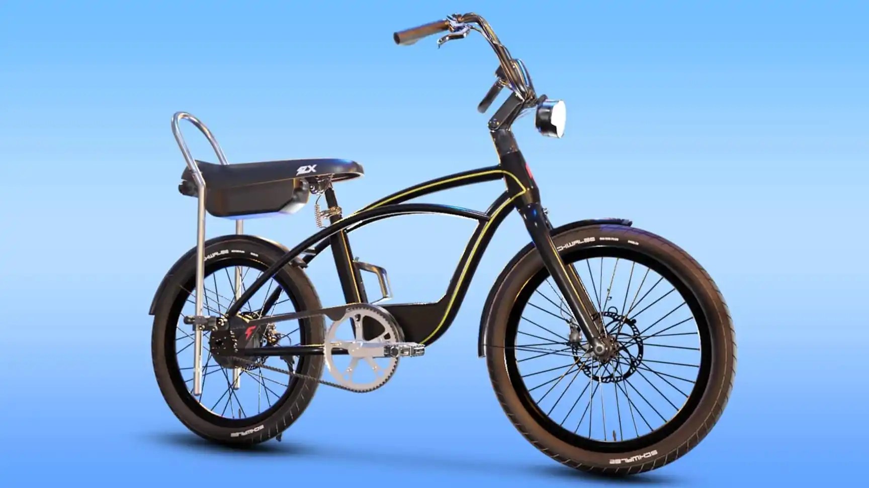 FLX Menace Electric Bicycle With a Retro-style Design Unveiled - Gizmochina