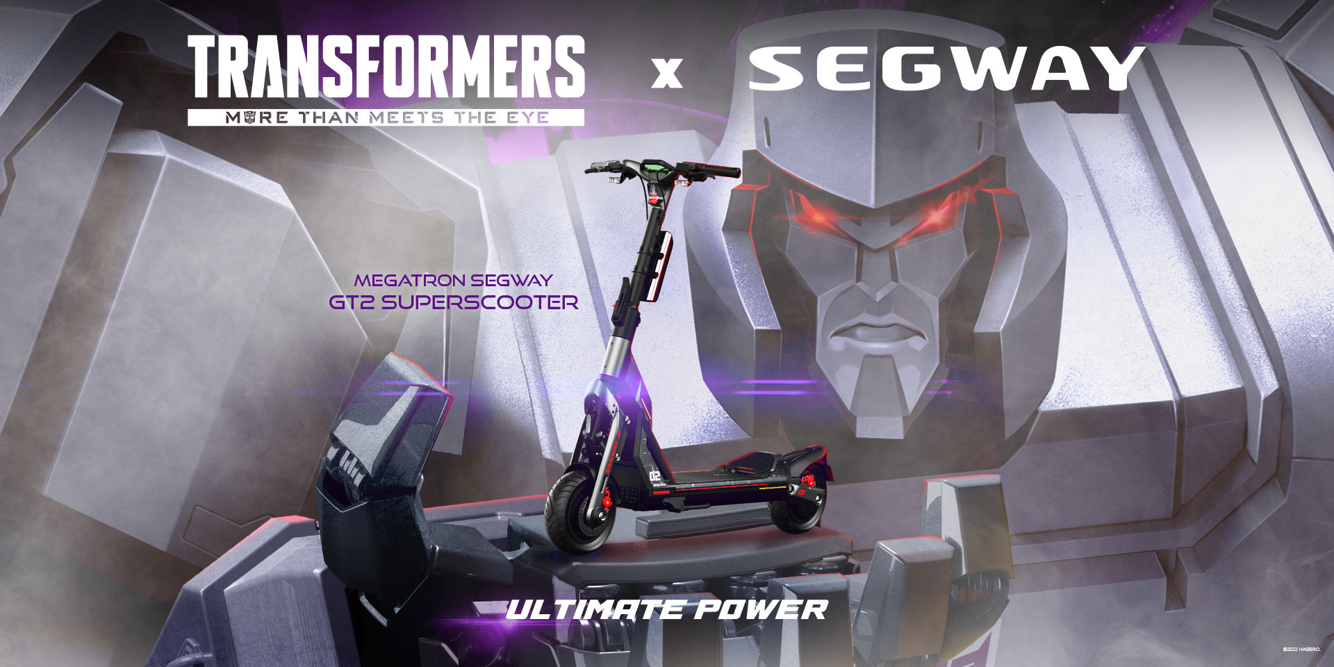 Segway x Transformers Optimus Prime And BumbleBee GoKart Pro e-Scooters ...