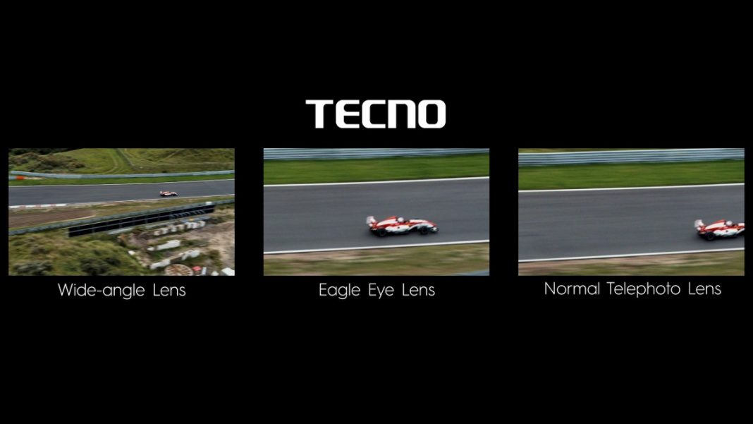 Tecno Eagle Eye Lens Dual Prism Telephoto Camera With Auto Tracking of ...