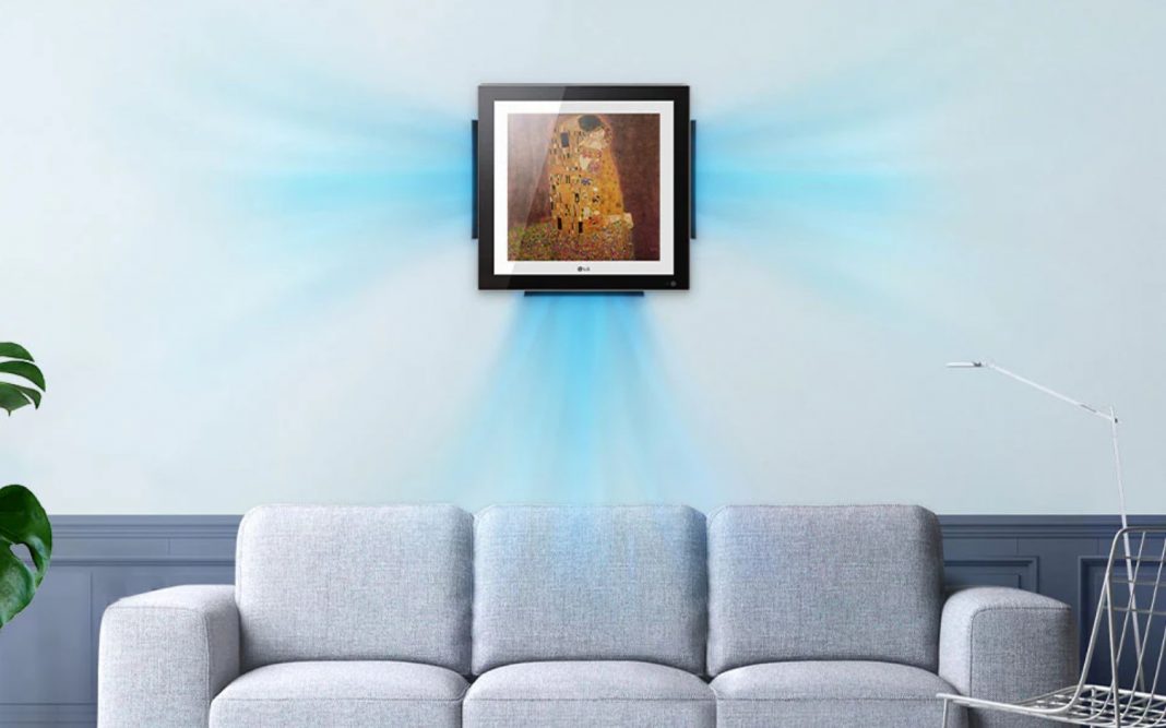 LG Showcases the ARTCOOL Gallery Air-conditioner Equipped With a 27 ...