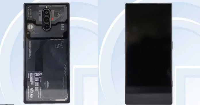 Red Magic 8 Pro TENAA images reveal design - transparent back, possible ...