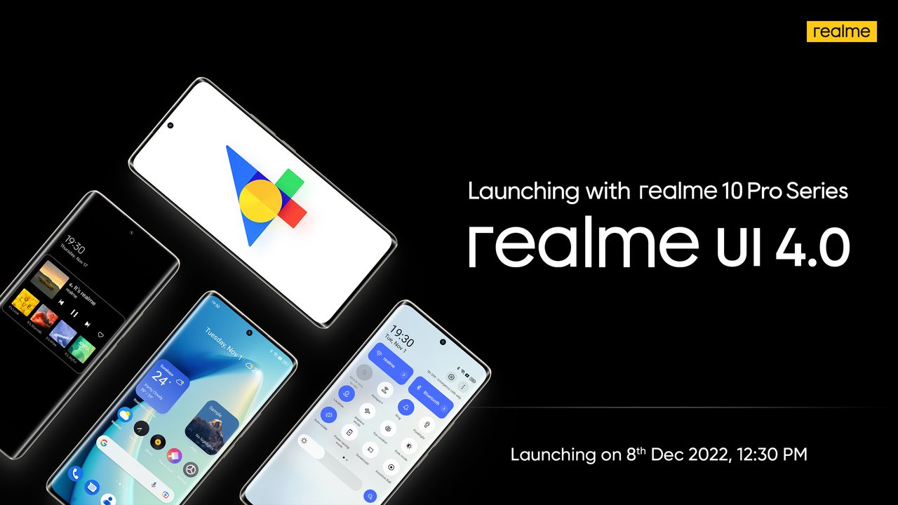 Realme UI 4.0 To Be Announced Globally Alongside the Realme 10 Pro ...