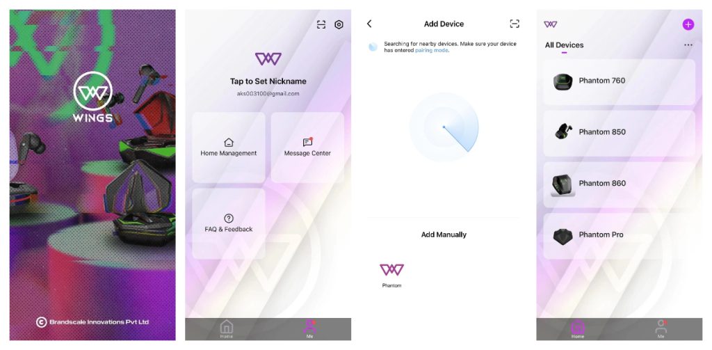 Wings Phantom 760 and 800 Gaming Earbuds Launched Alongside the Wings ...