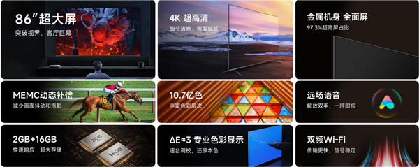 Xiaomi TV EA Pro 86-inch Launched in China Starting at 5,999 Yuan ($861 ...