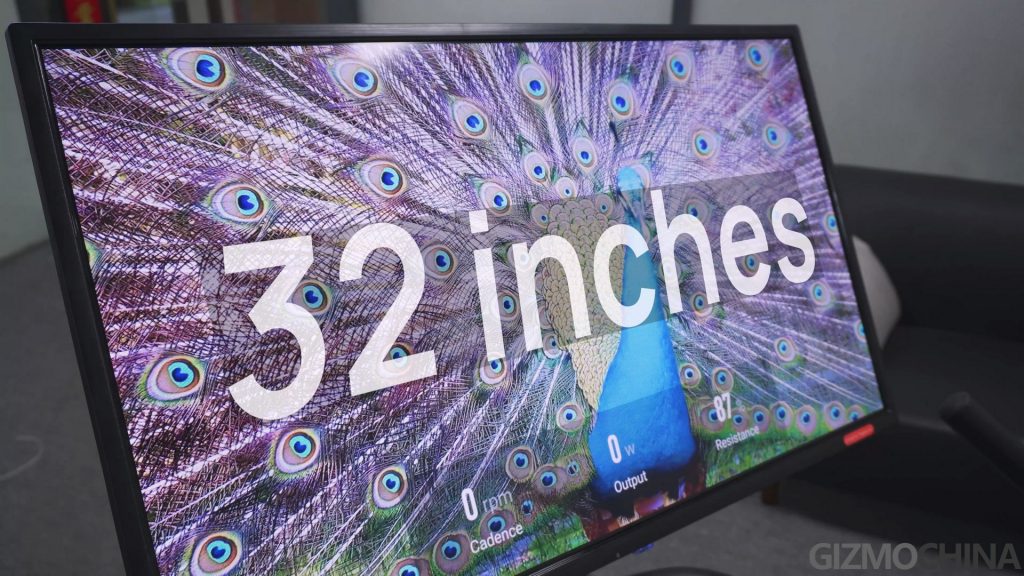 Yesoul Bike G1 MAX 32 inches TV projection screen(allow to cast any app from phone) Very ...