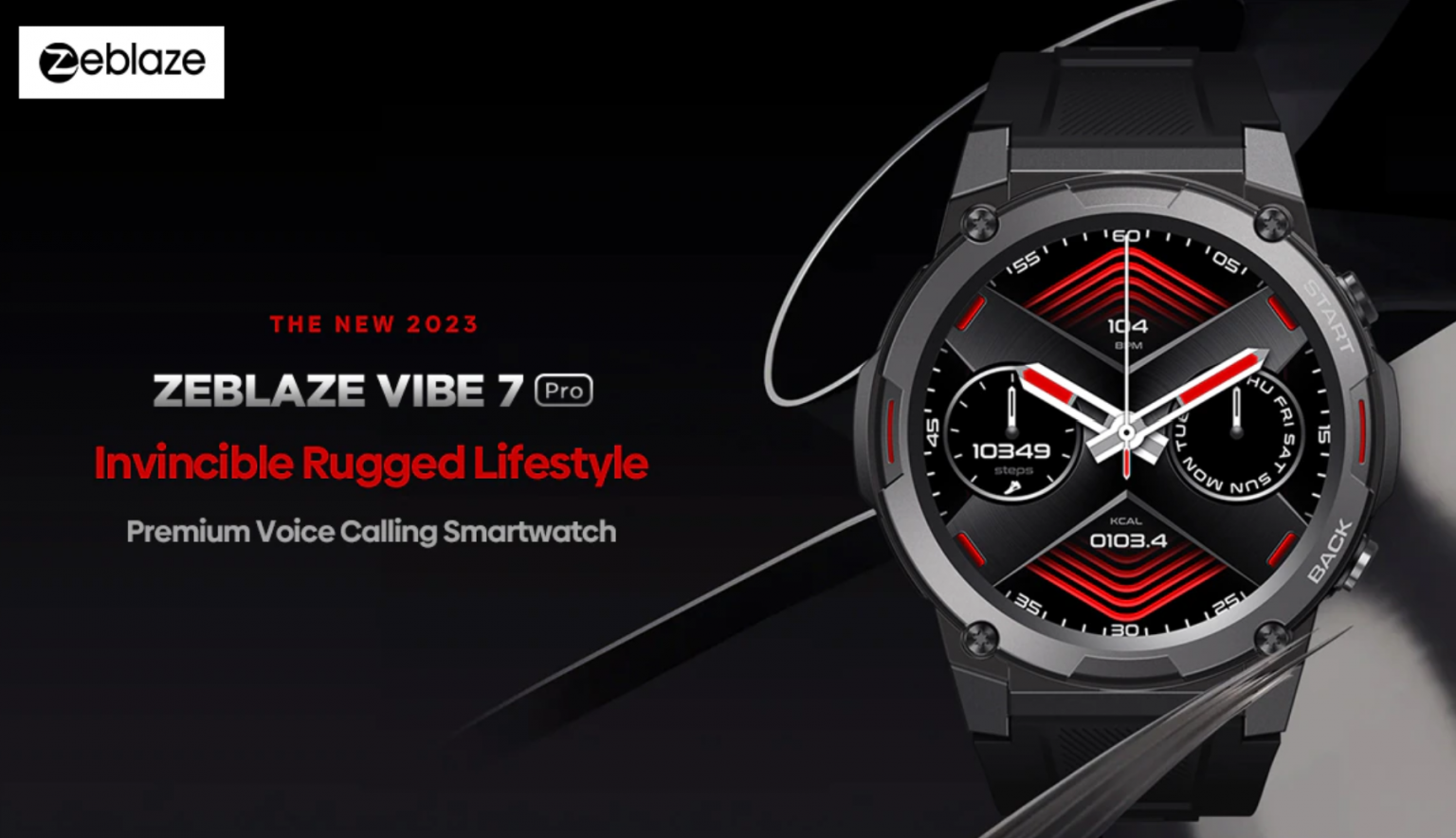 Zeblaze Vibe 7 Pro with 30 days battery life and a 1.43-inch AMOLED ...
