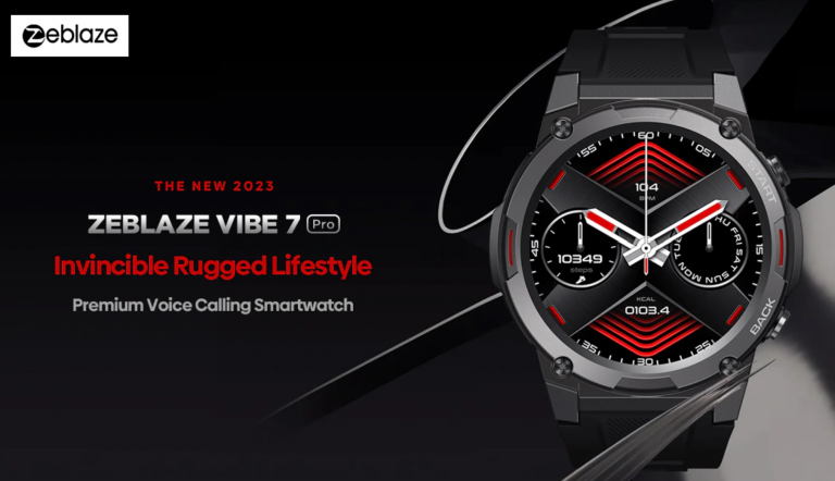 Zeblaze Vibe 7 Pro with 30 days battery life and a 1.43-inch AMOLED ...