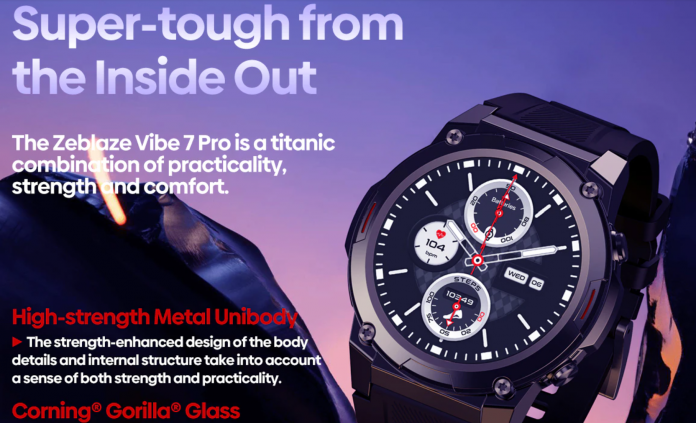 Zeblaze Vibe 7 Pro with 30 days battery life and a 1.43-inch AMOLED ...