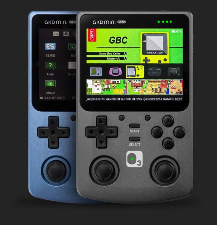GKD Mini Plus Classic handheld console Kickstarter crowdfunding begins ...